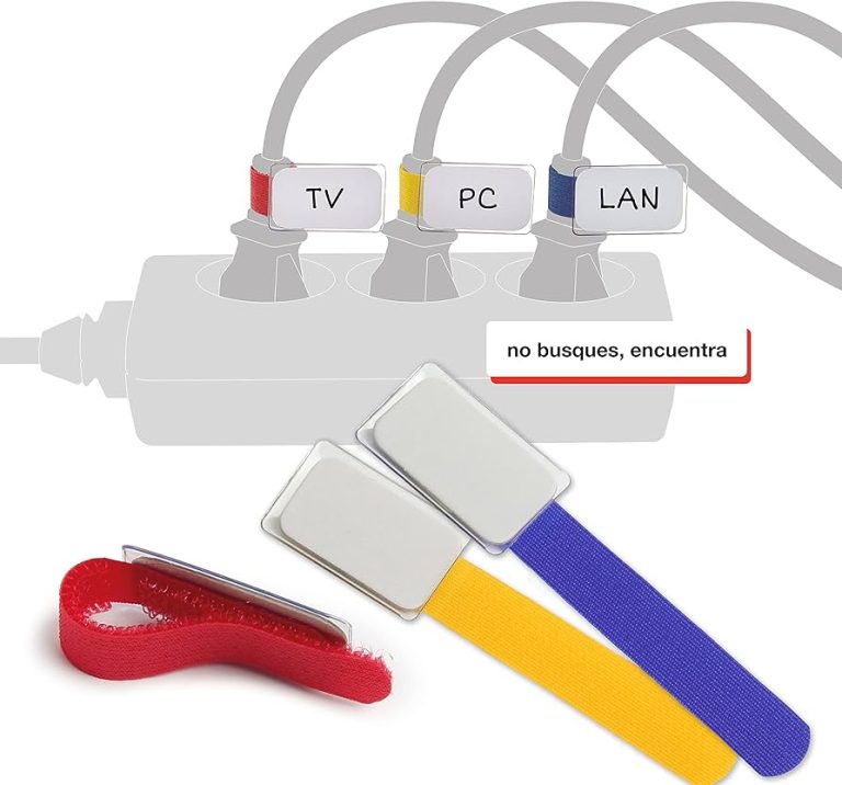 Mantén los cables siempre en orden con estas etiquetas organizadoras de ...