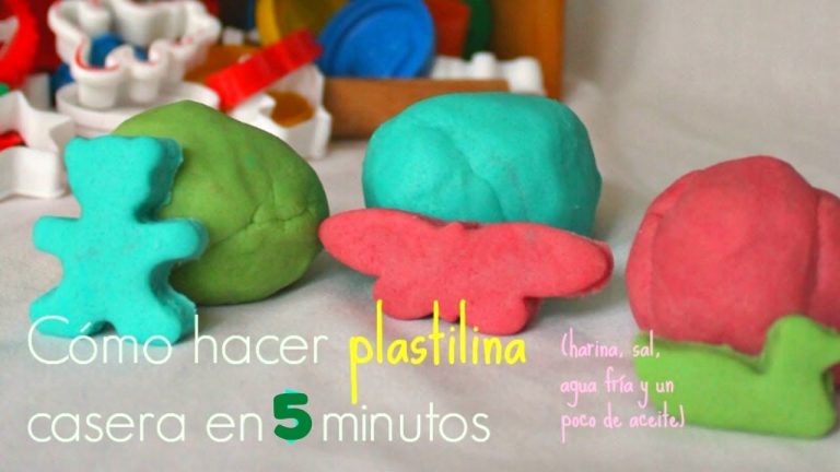 Masa para moldear - Plastilina casera - 2026