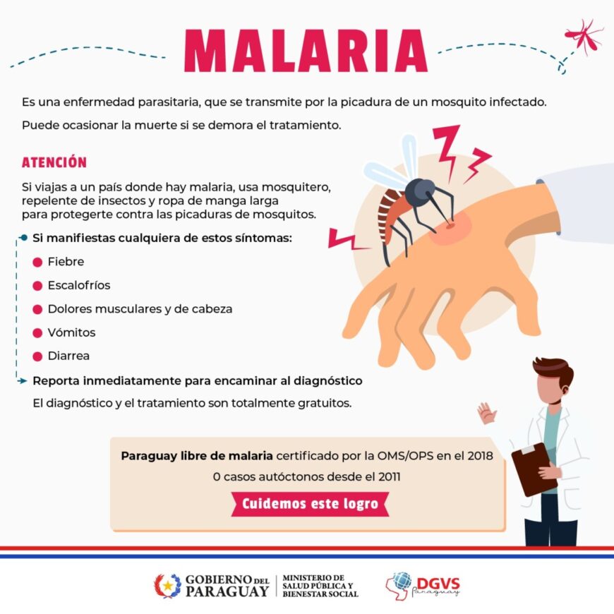 Qué es la malaria y cuáles son sus síntomas - 2026